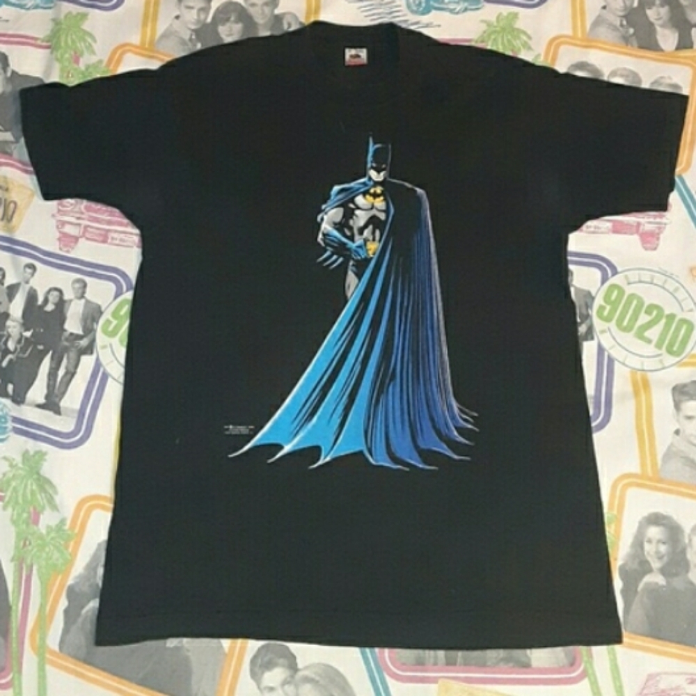 1988 Batman Vintage Comic Book Shirt 80s Dc Comics - Gem